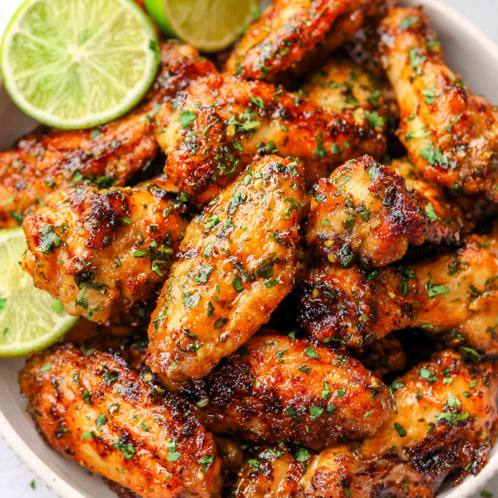 Easy Garlic Butter Chicken Wings