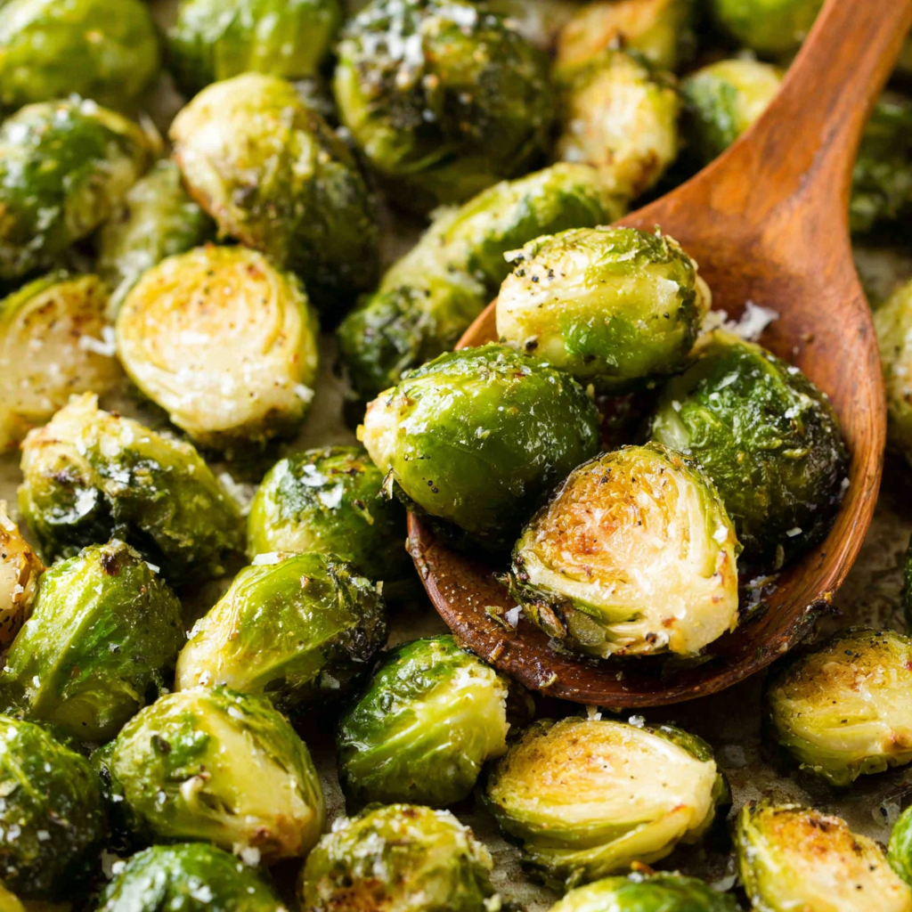 Roasted Frozen Brussels Sprouts