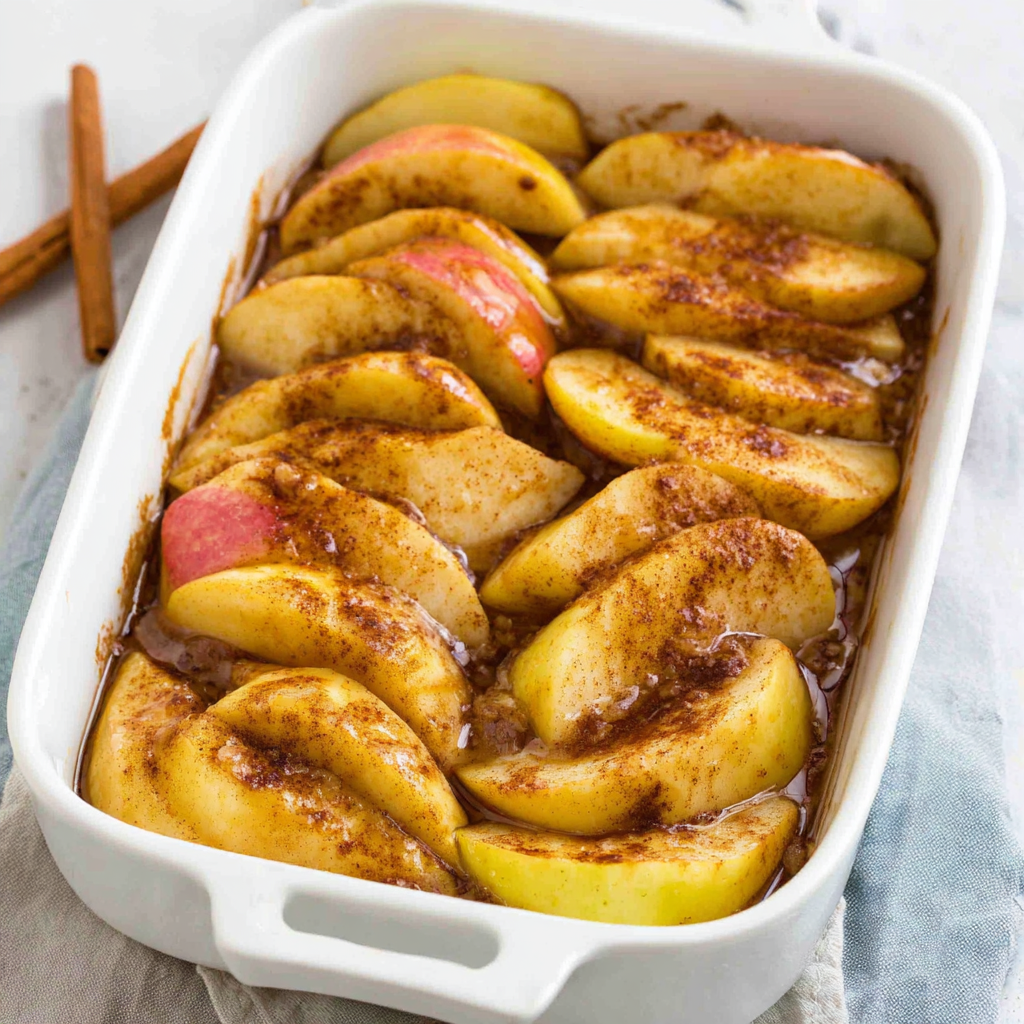 Baked Apple Slices