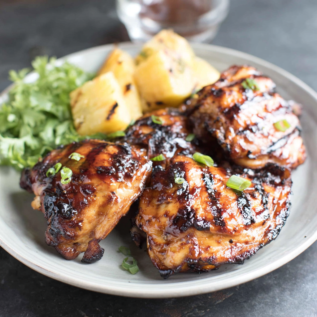 Grilled Hawaiian BBQ Chicken