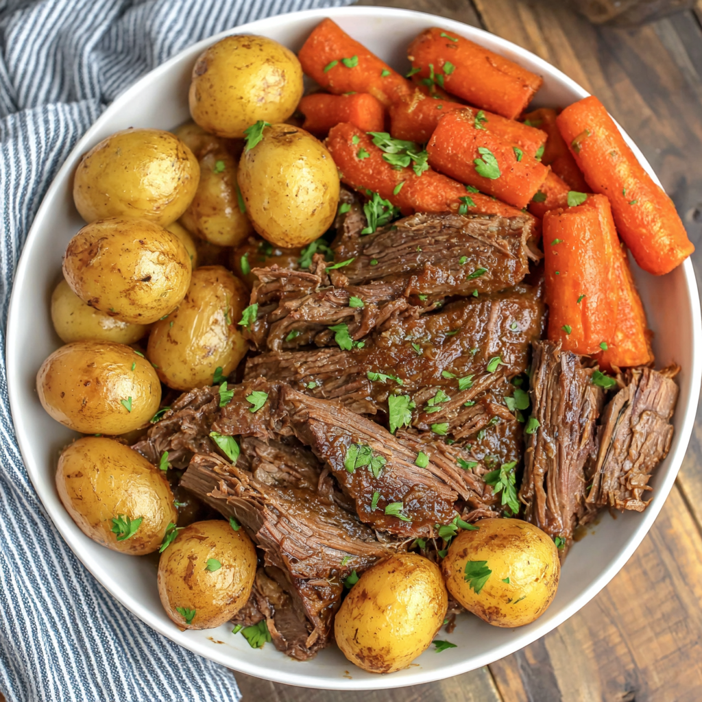 Instant Pot Pot Roast with Vegetables and Gravy
