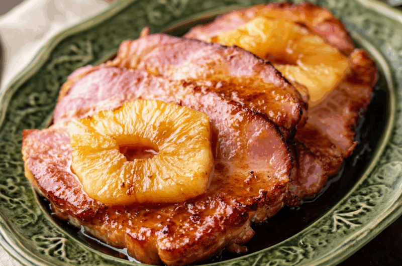 Pineapple Ham Steaks
