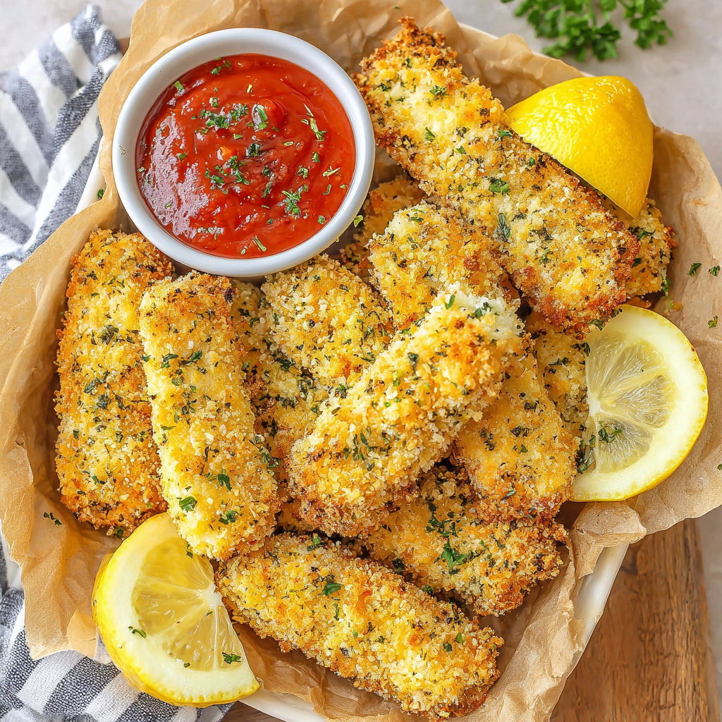 Air Fryer Fish Sticks