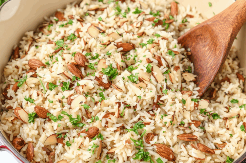 Almond Rice Pilaf