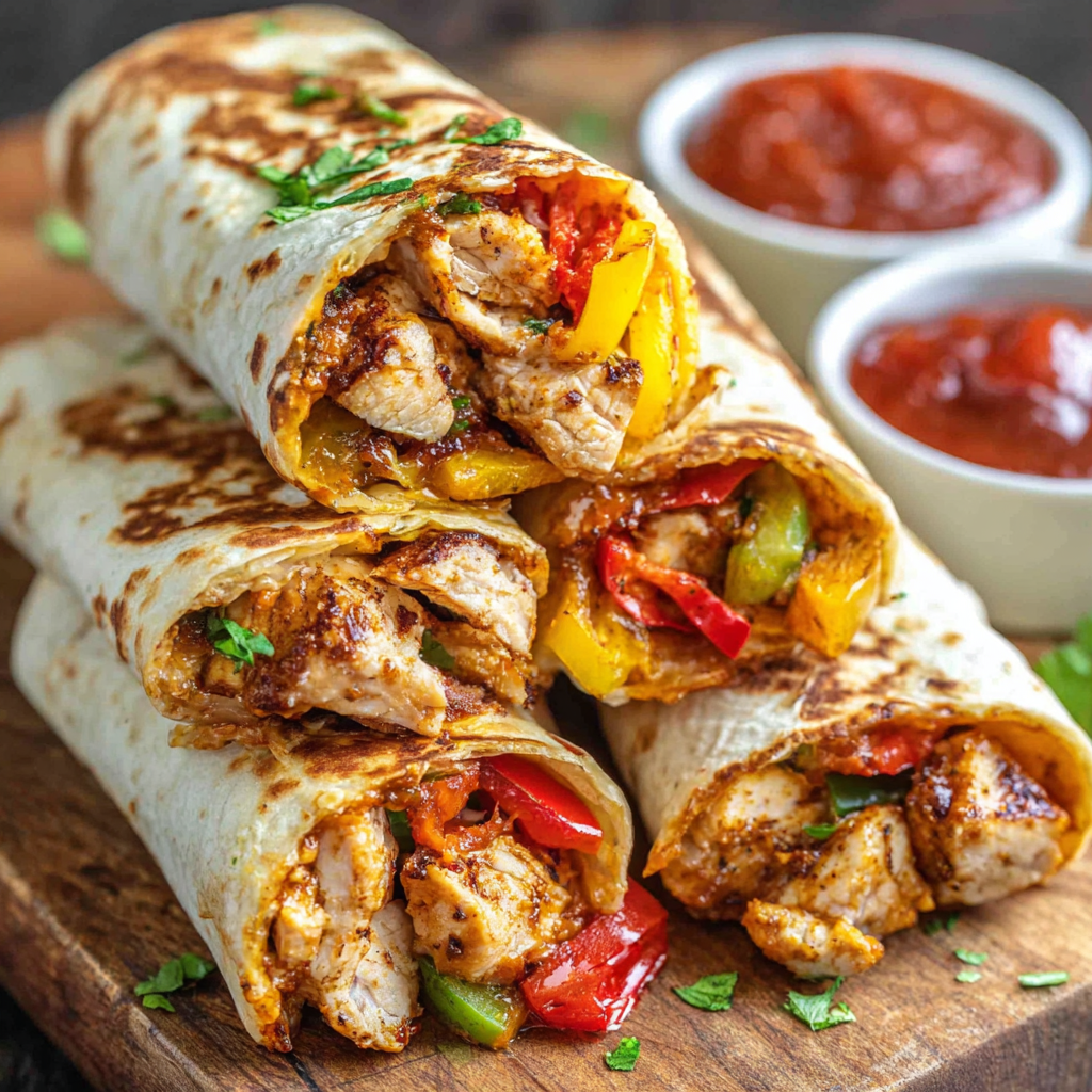 Chicken Fajita Wraps