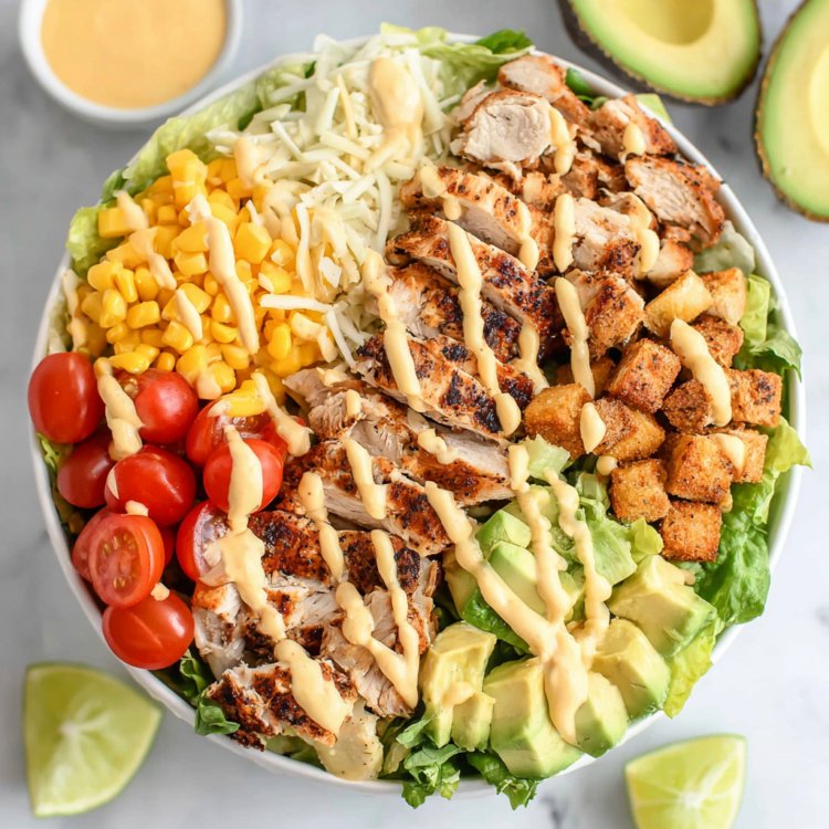 Southwest Chicken Caesar Salad
