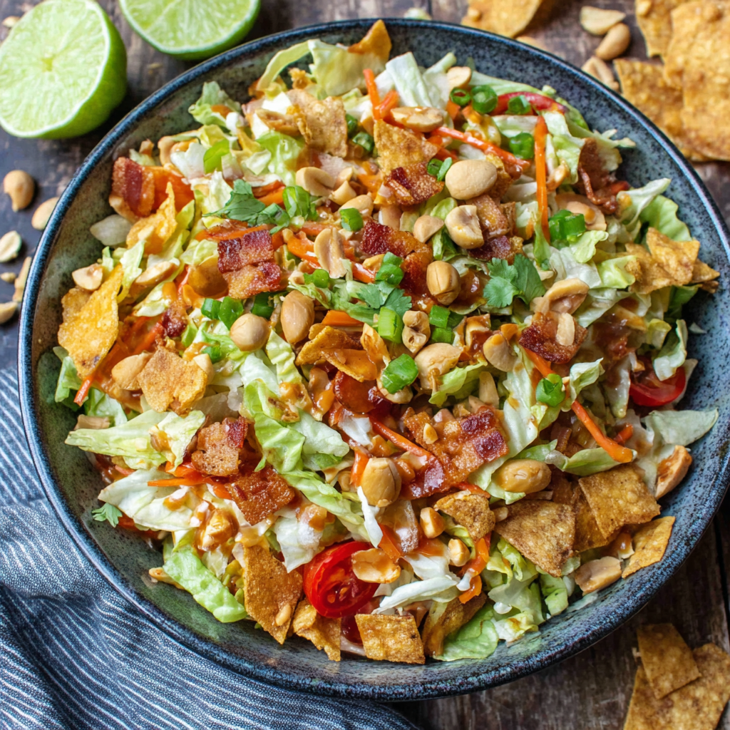 Thai Crunch Salad (CPK Copycat) Recipe