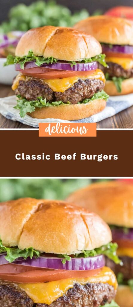 Classic Beef Burgers
