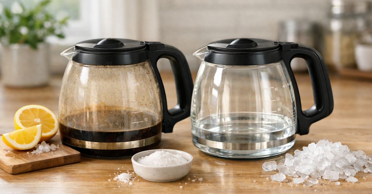 We Tried 5 Ways to Clean a Stained Glass Coffee Pot — This Simple Combo ...