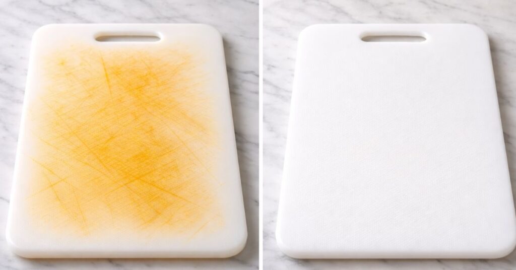 I Tried 5 Ways to Clean Stained Plastic Cutting Boards — Only 2 ...