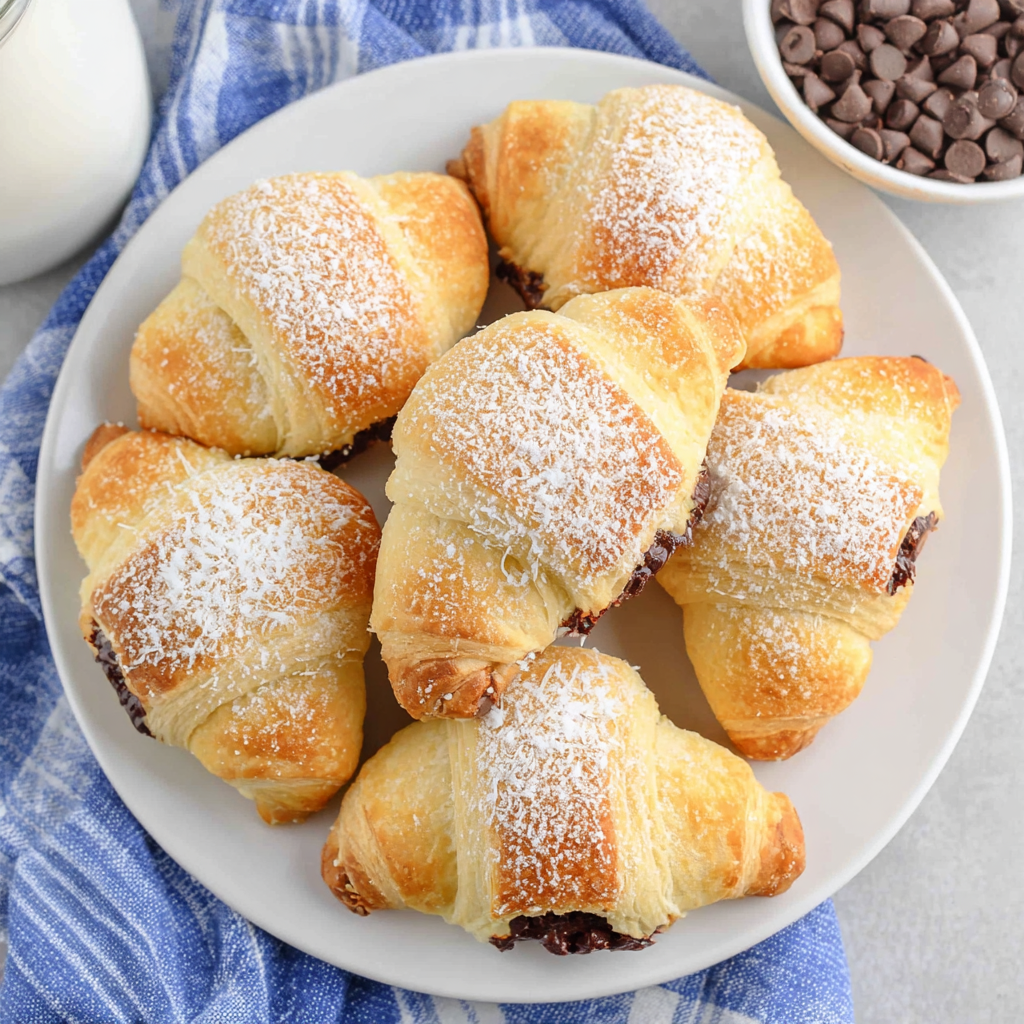 Easy Chocolate Crescent Rolls
