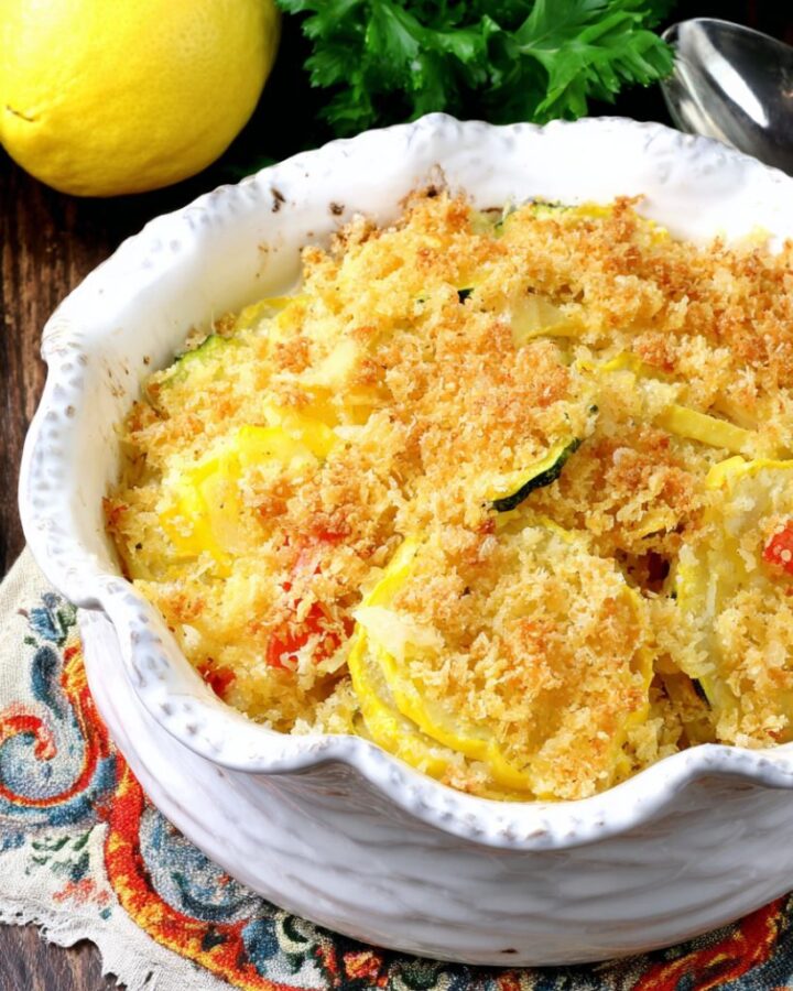 Mini Squash Casserole
