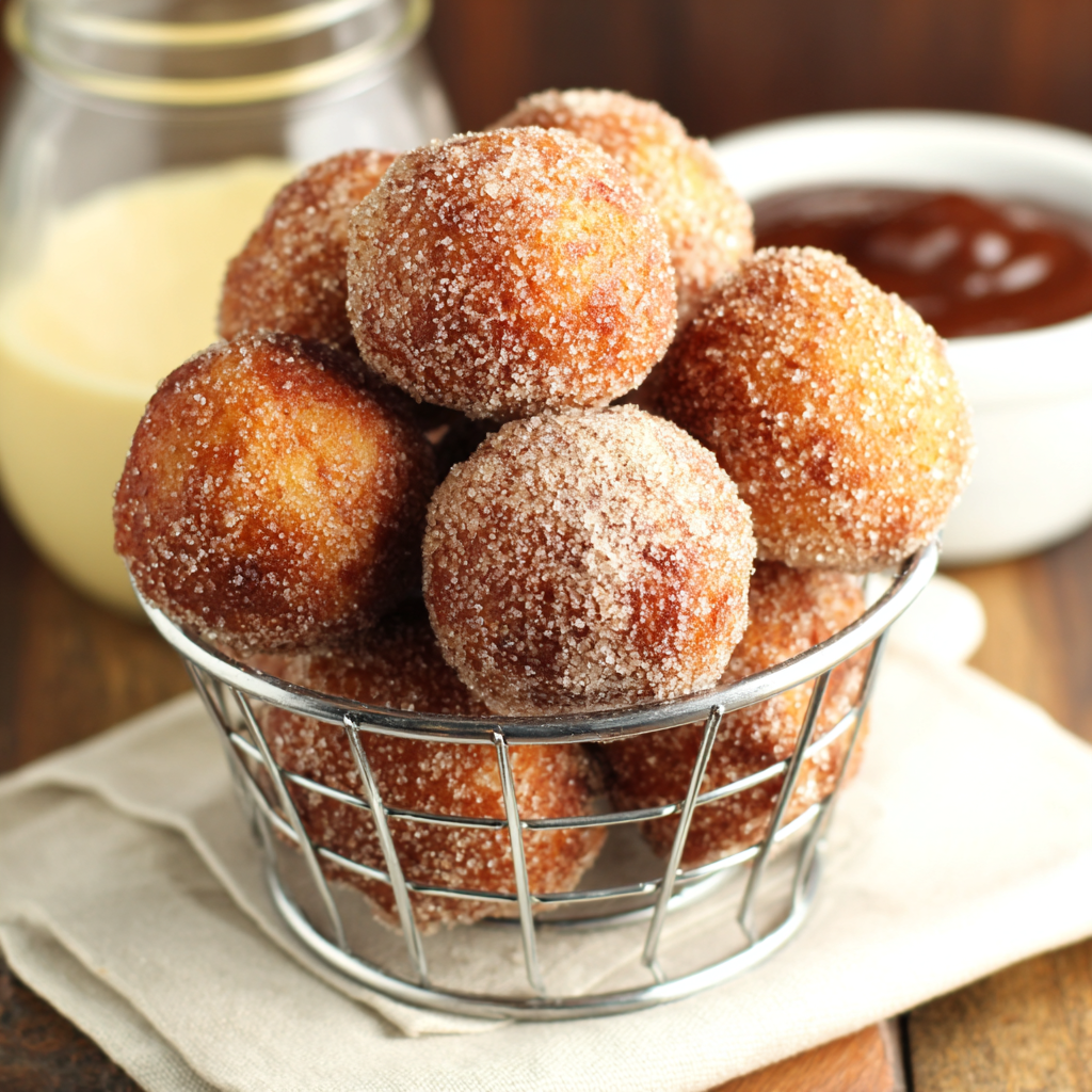 Small Batch Donut Holes Recipe
