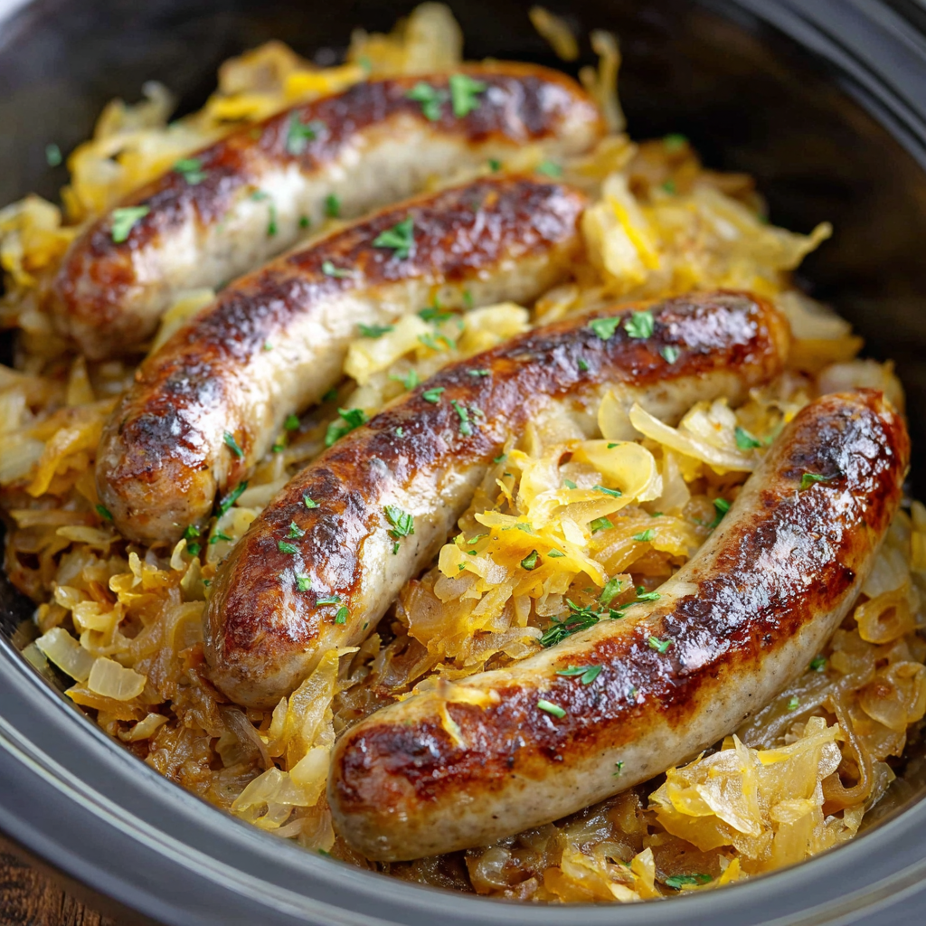 Slow Cooker Brats